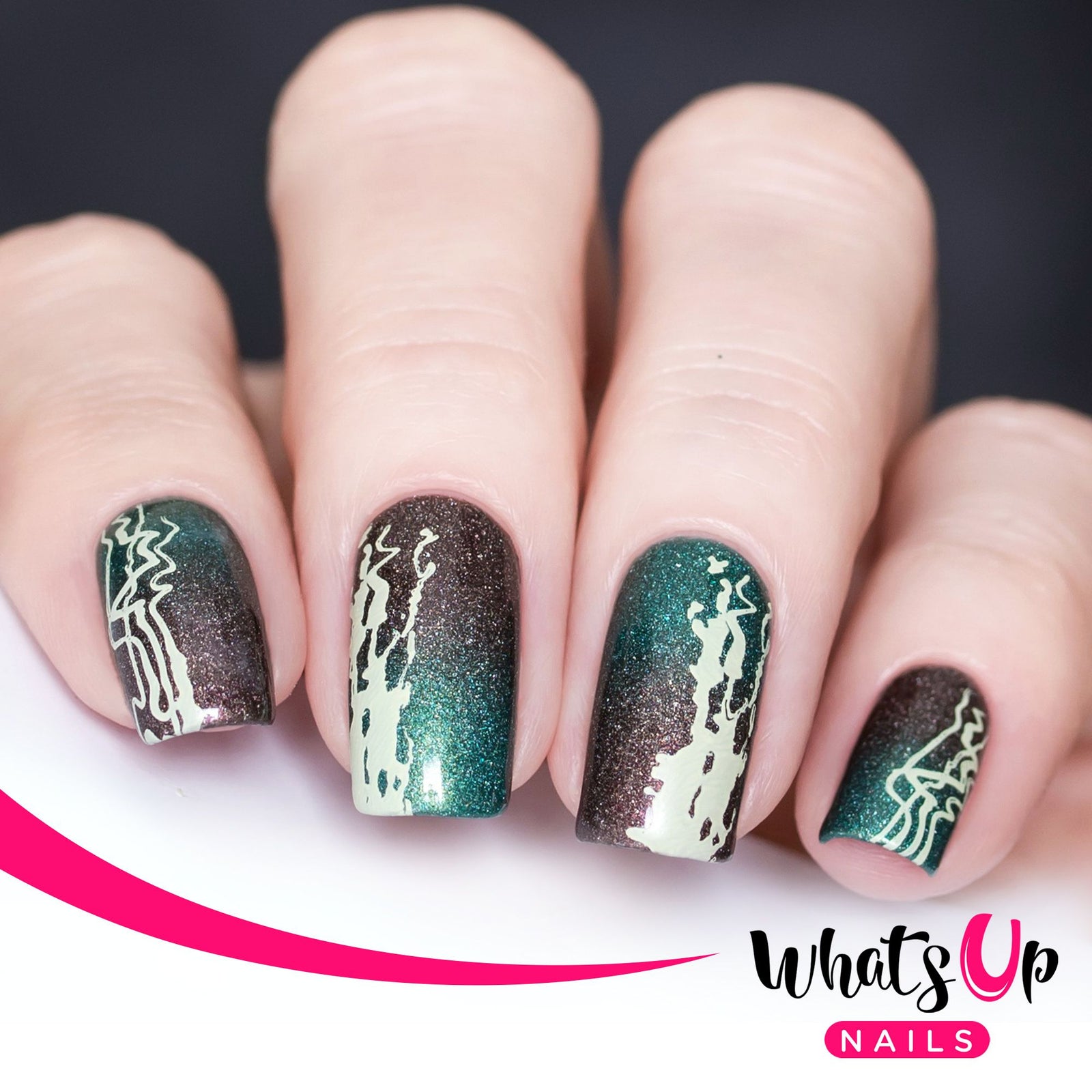 Whats Up Nails - A020 Floralize Your Texture Stamping Plate