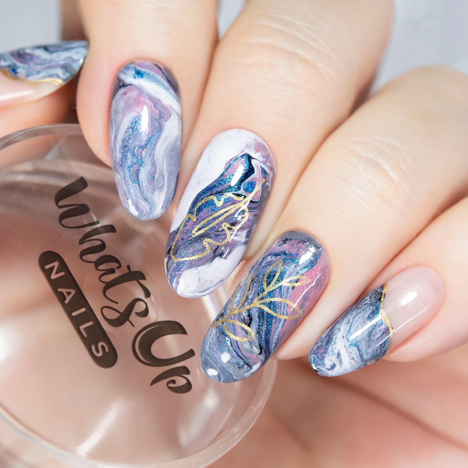 Whats Up Nails - A026 All Lined Up Stamping Plate